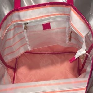 macbeth | Bags | Macbeth Beach Mesh Bag In Neon Pink | Poshmark